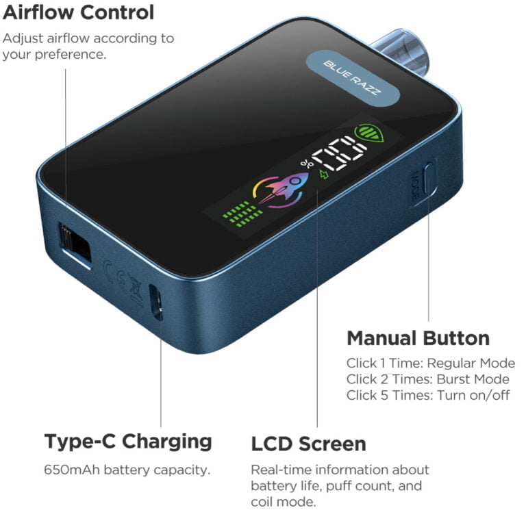 Burst 15K Big Puffs Disposable Vape — VOOM Labs