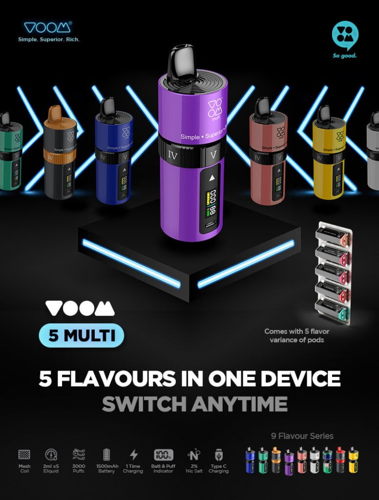 Simple · Superior · Rich — VOOM