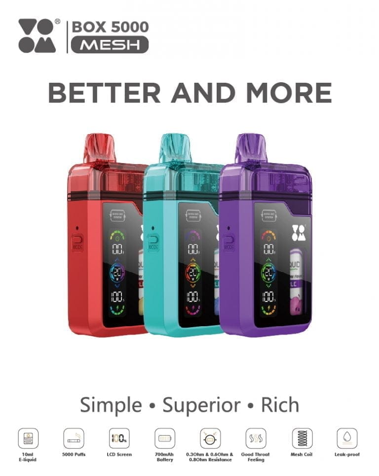 Simple · Superior · Rich — VOOM