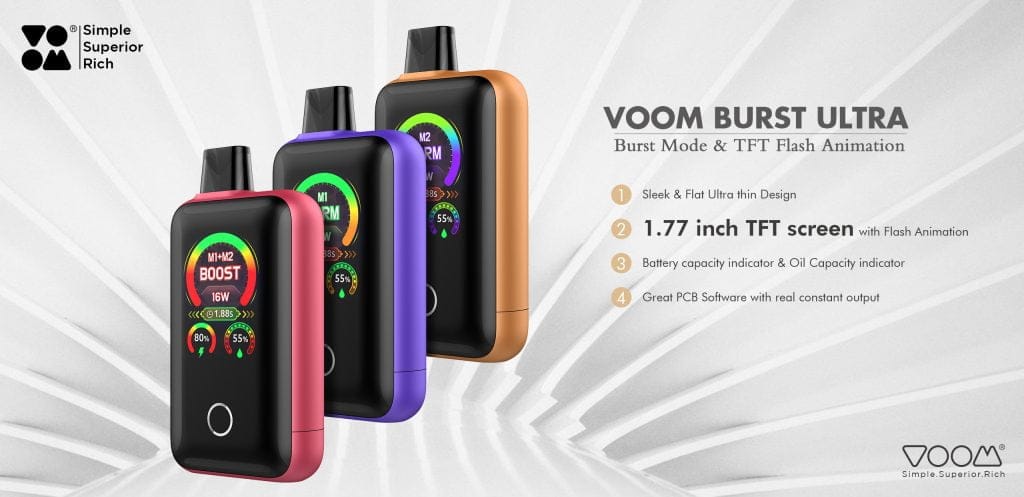 Simple · Superior · Rich — VOOM