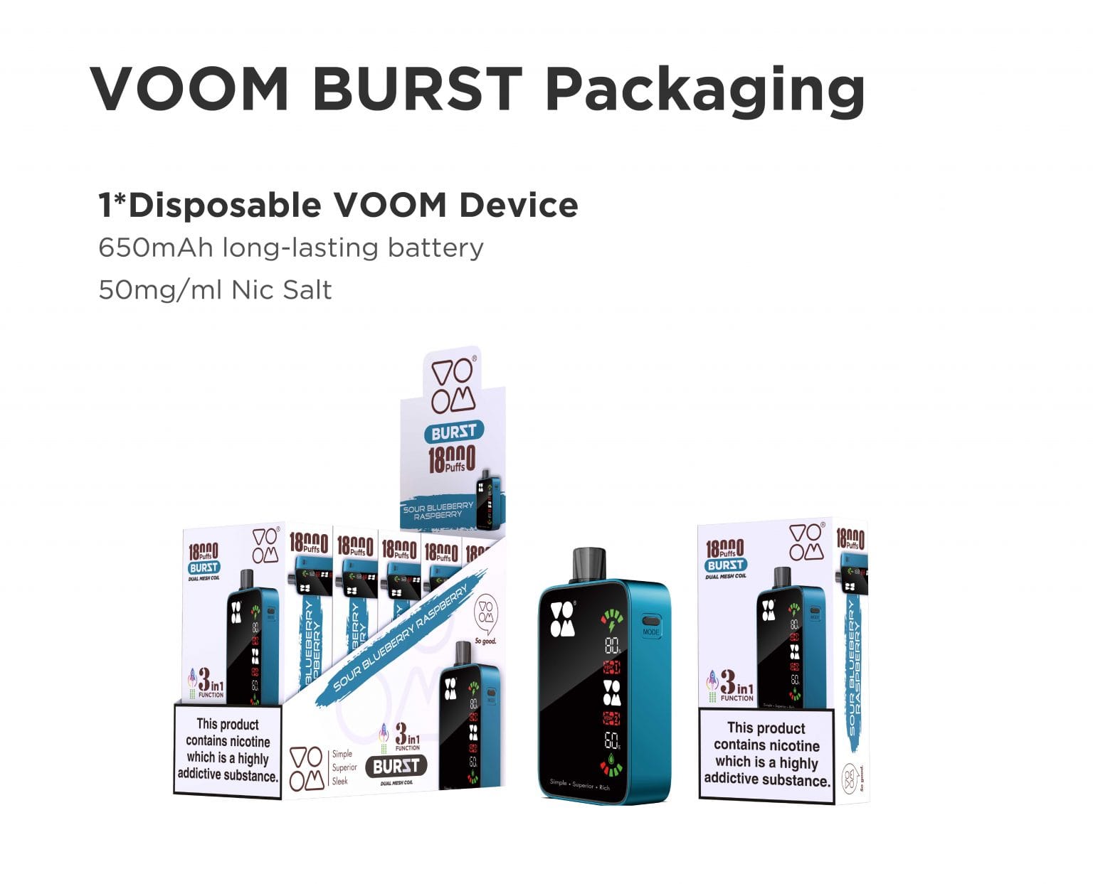 VOOM BURST — VOOM