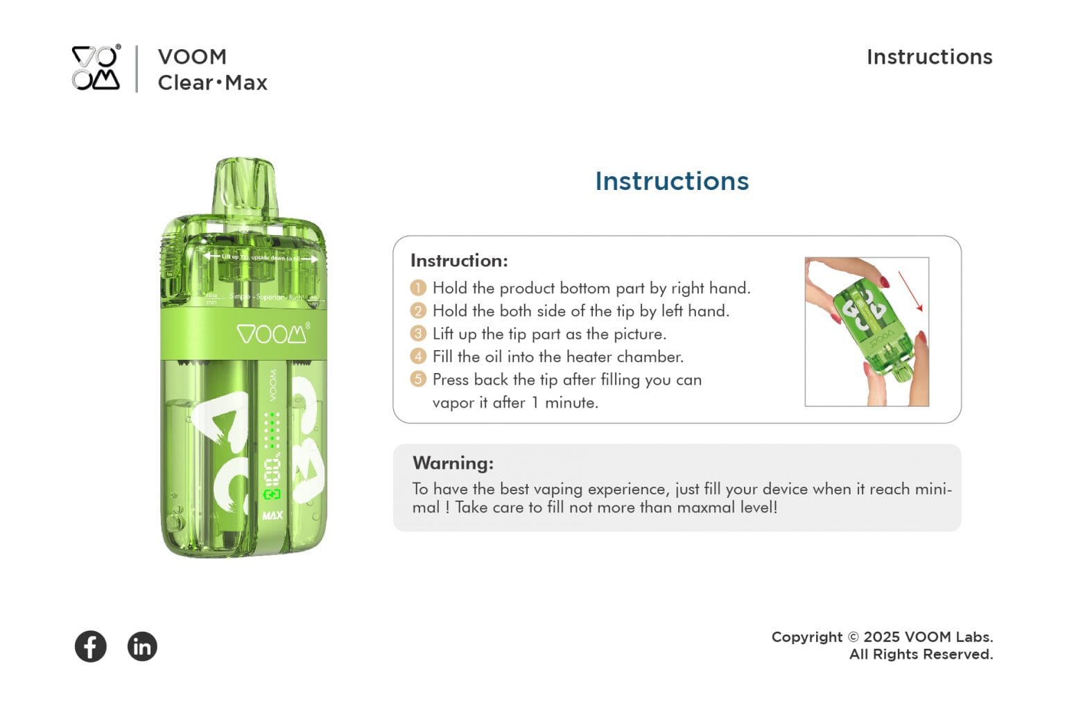 VOOM Clear Max — VOOM