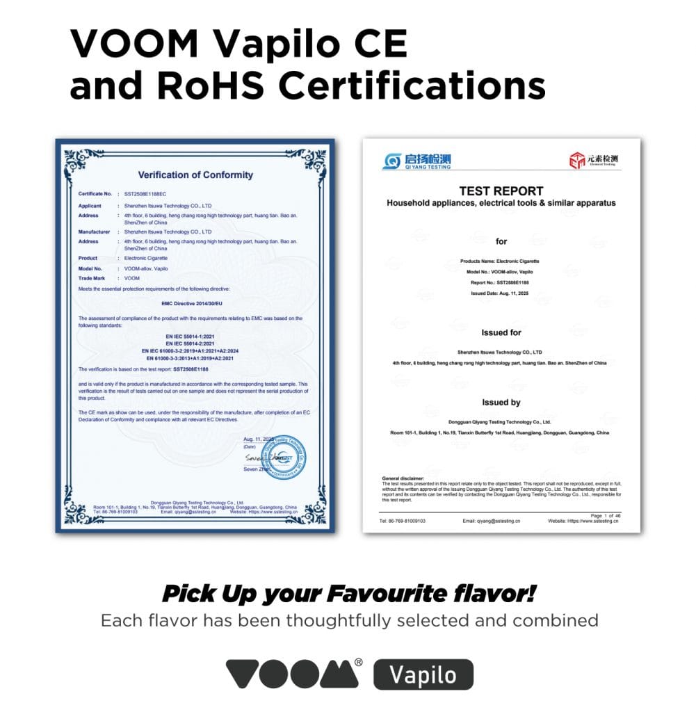 VOOM Vapilo — VOOM